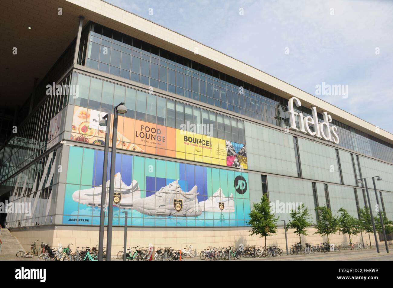 Copenhagen /Denmark/27 June 2022/Fields mall in oestad in danis capital ...