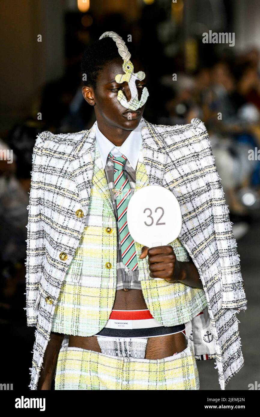 Thom browne spring 2023 menswear hi-res stock photography and images ...