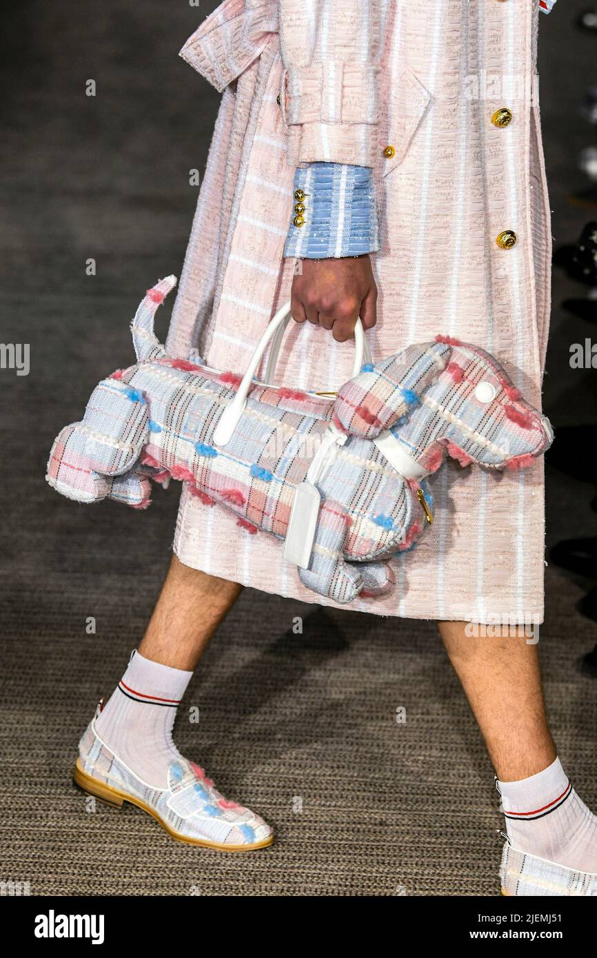 THOM BROWNE men SS23 runway during Paris Fashion Week Menswear on June ...