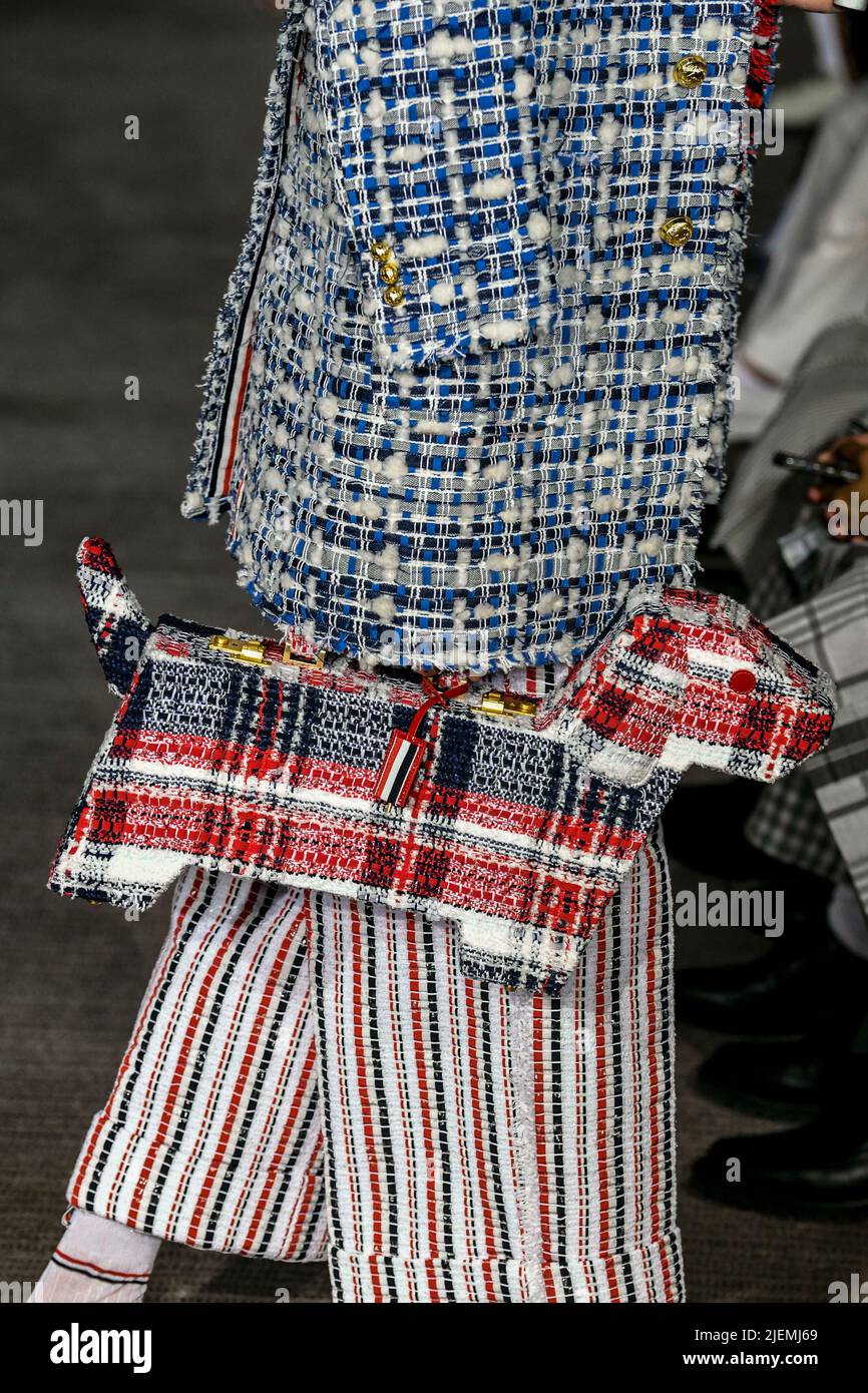 THOM BROWNE men SS23 runway during Paris Fashion Week Menswear on June ...