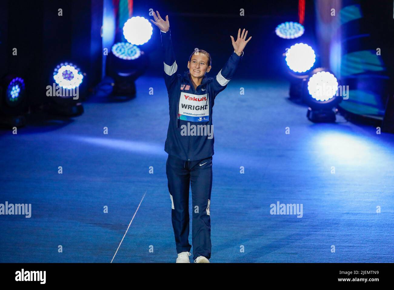 BUDAPEST, HUNGARY - JUNE 27: Daryn Wright of United States of America ...