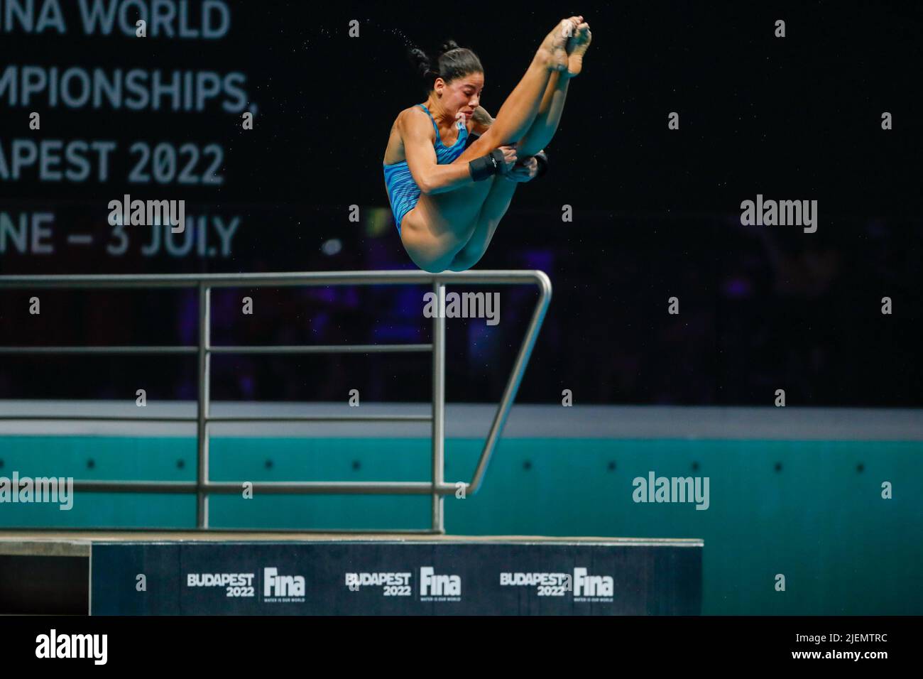BUDAPEST, HUNGARY - JUNE 27: Ingrid Oliveira of Brasil competing at the ...