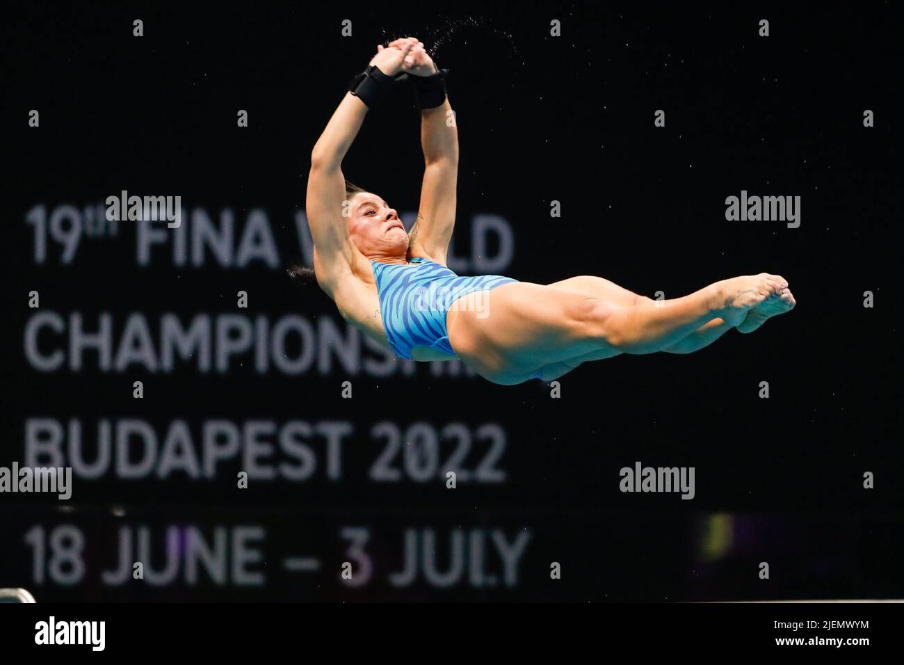 BUDAPEST, HUNGARY - JUNE 27: Ingrid Oliveira of Brasil competing at the ...