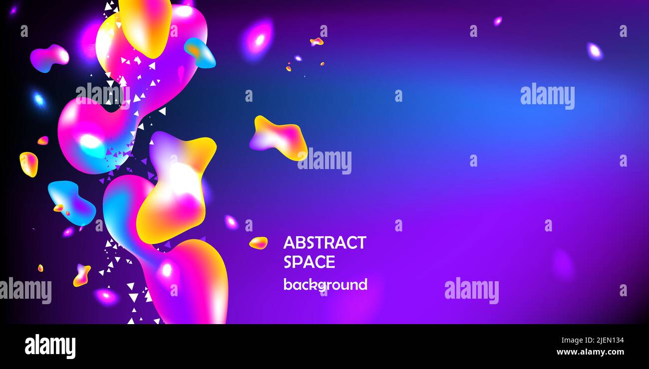 Abstract space concept Stock Vector Image & Art - Alamy