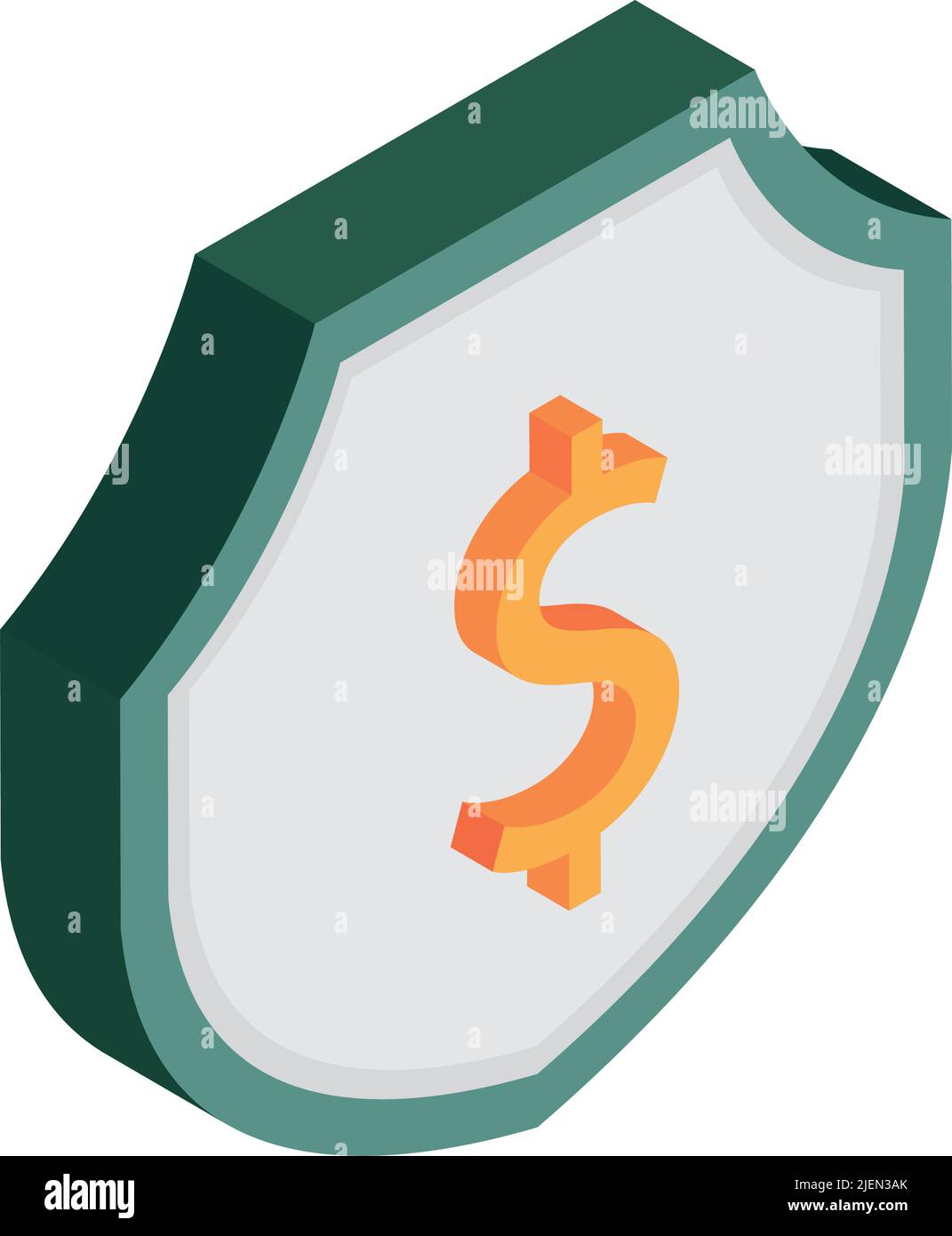 money shield sign Stock Vector Image & Art - Alamy