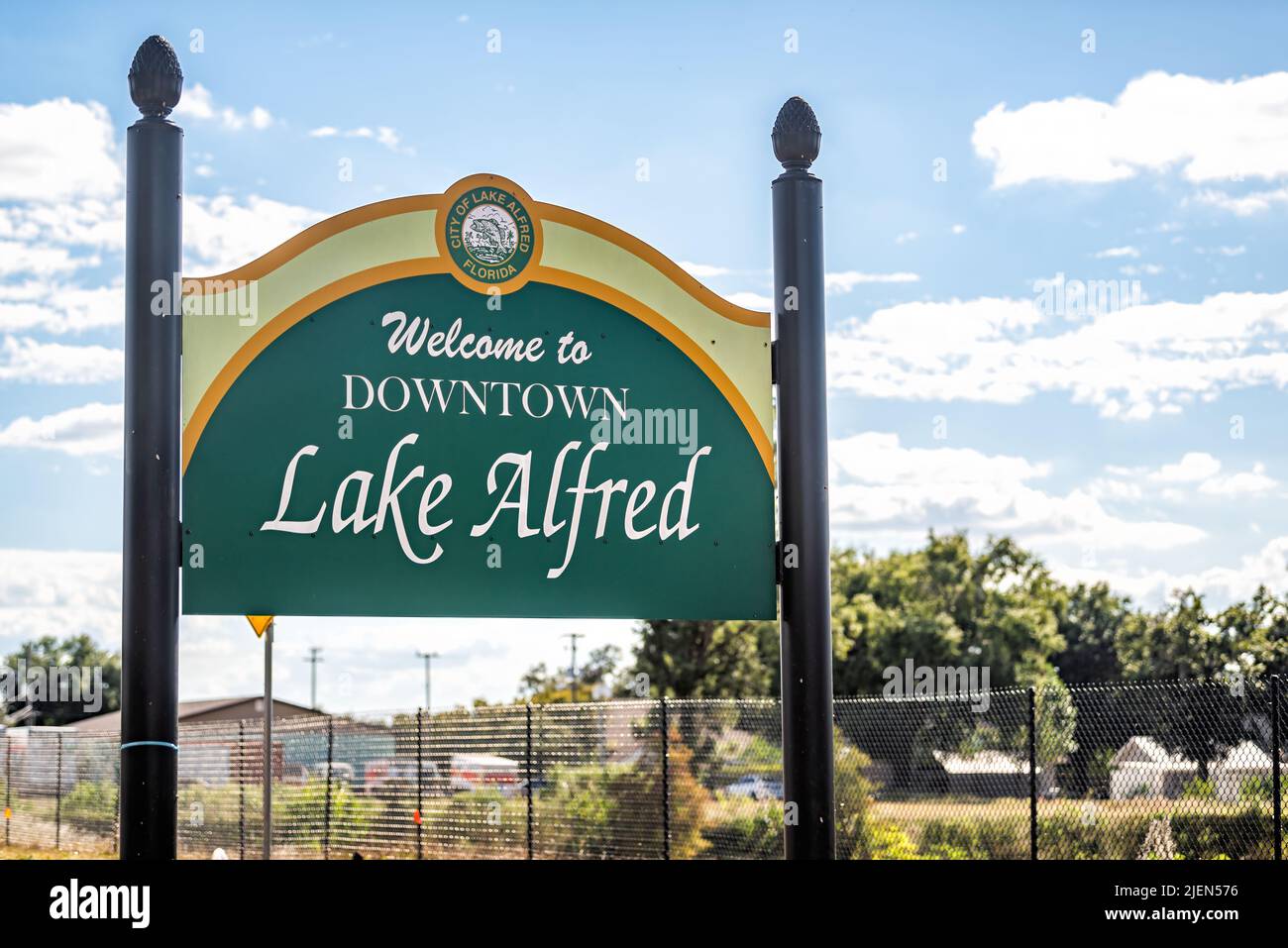 Welcome to lake city hi-res stock photography and images - Alamy