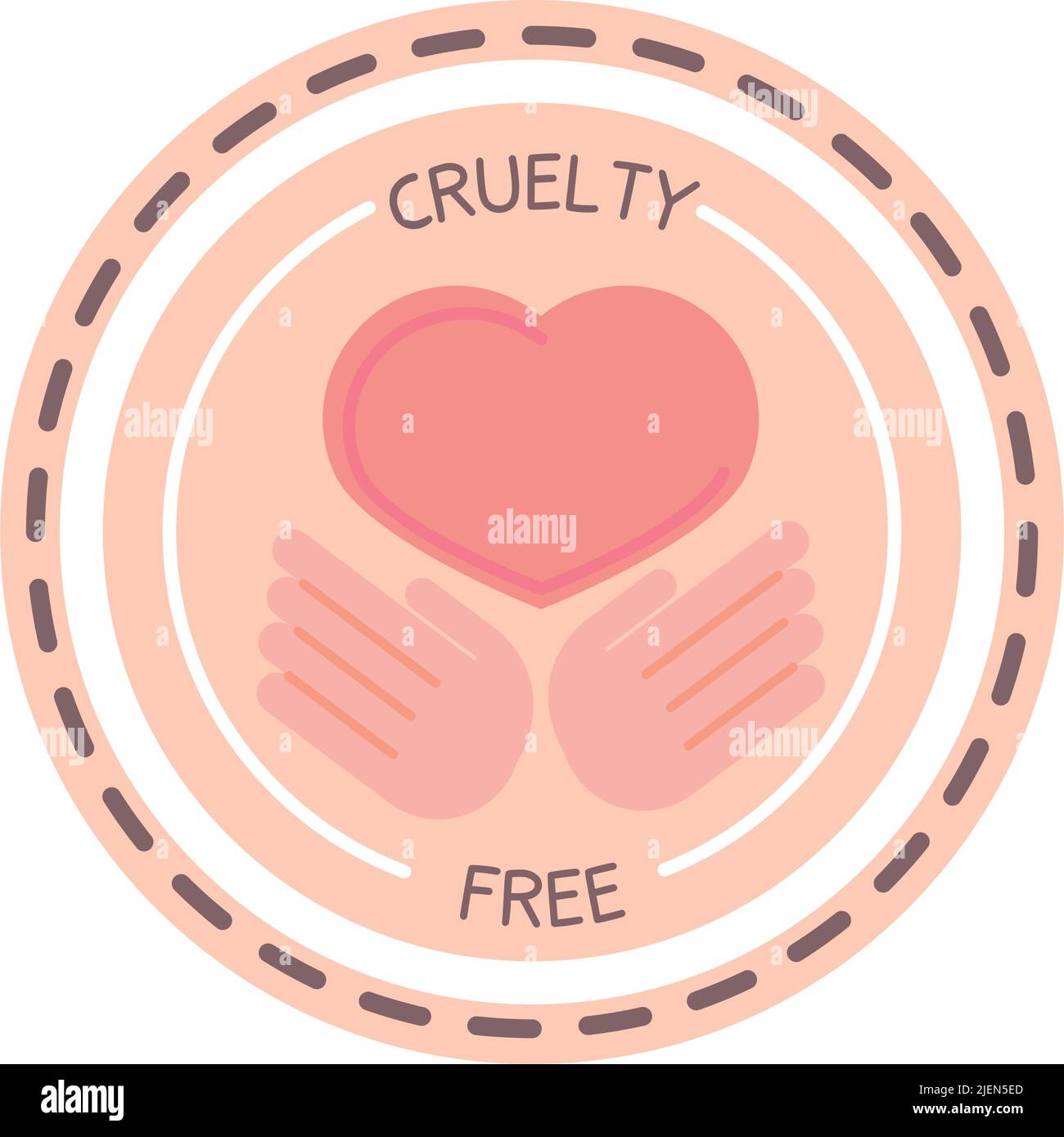 cruelty free label Stock Vector Image & Art - Alamy