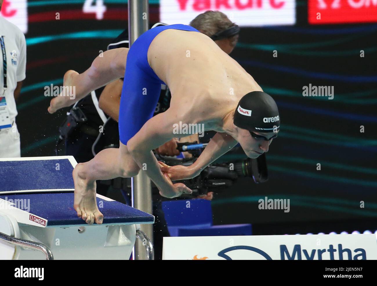 Lukas Martens of Germany 1/2 Finale 200 M Freestyle Men during the 19th ...