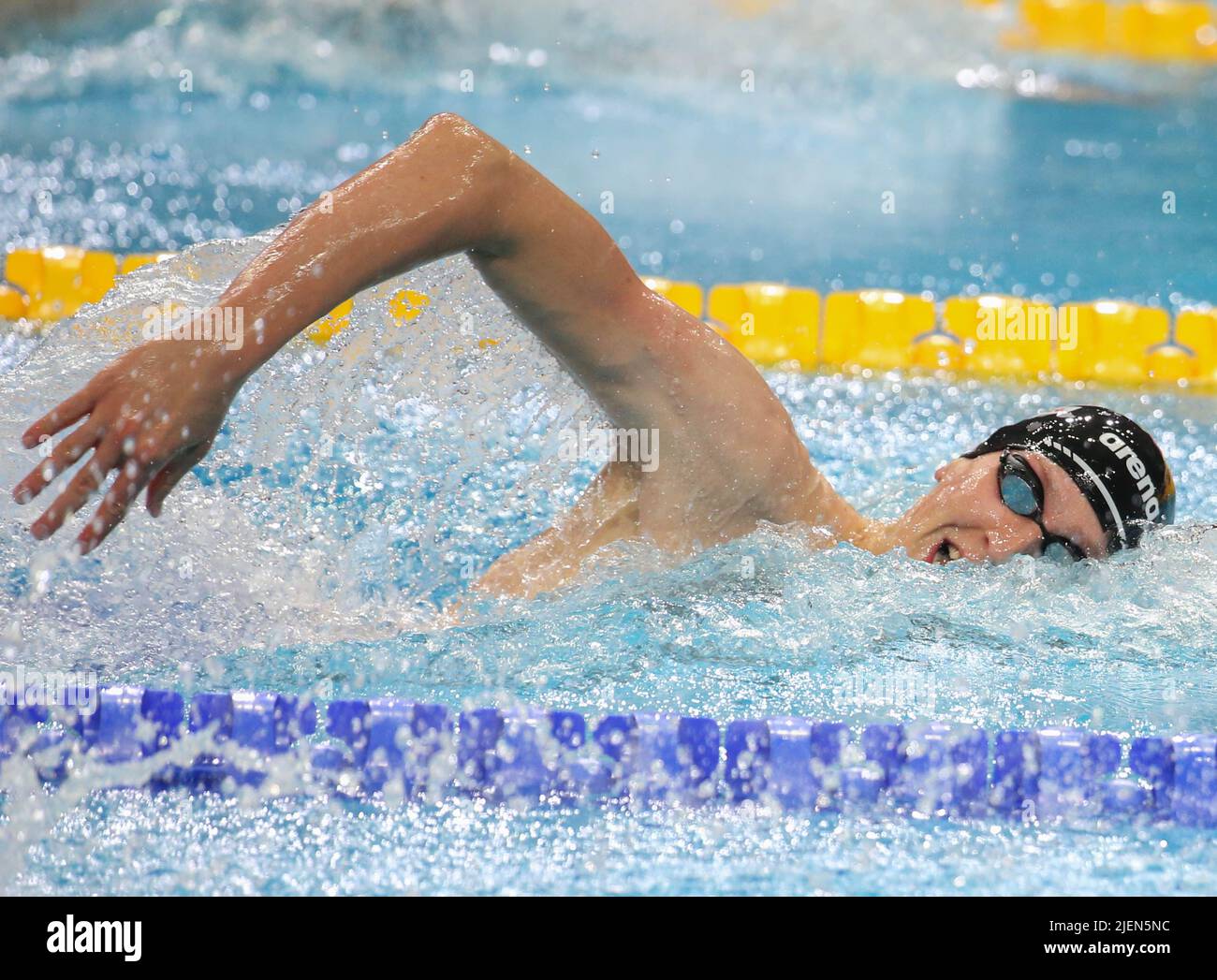 Lukas Martens of Germany 1/2 Finale 200 M Freestyle Men during the 19th ...