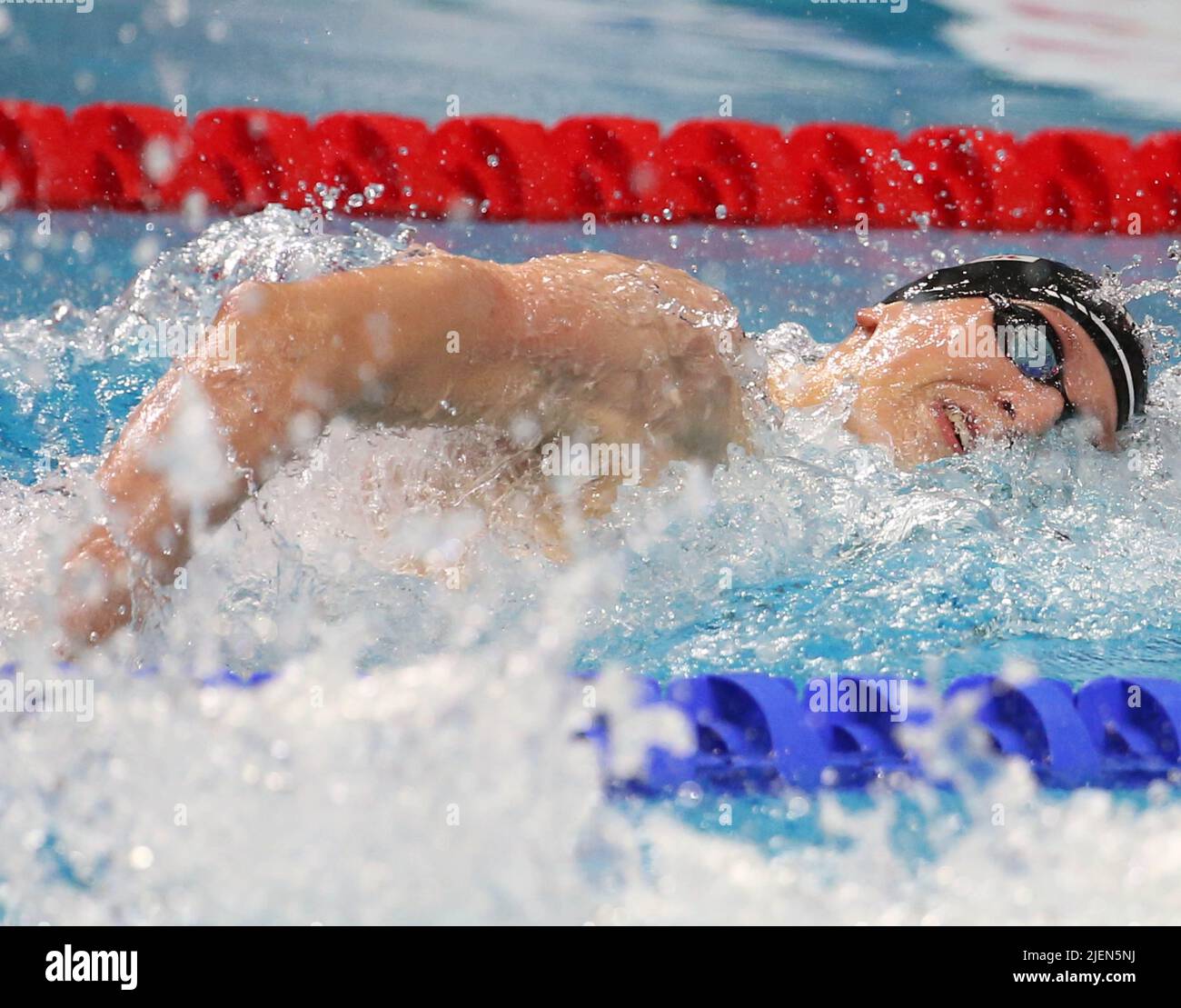 Lukas Martens of Germany 1/2 Finale 200 M Freestyle Men during the 19th ...