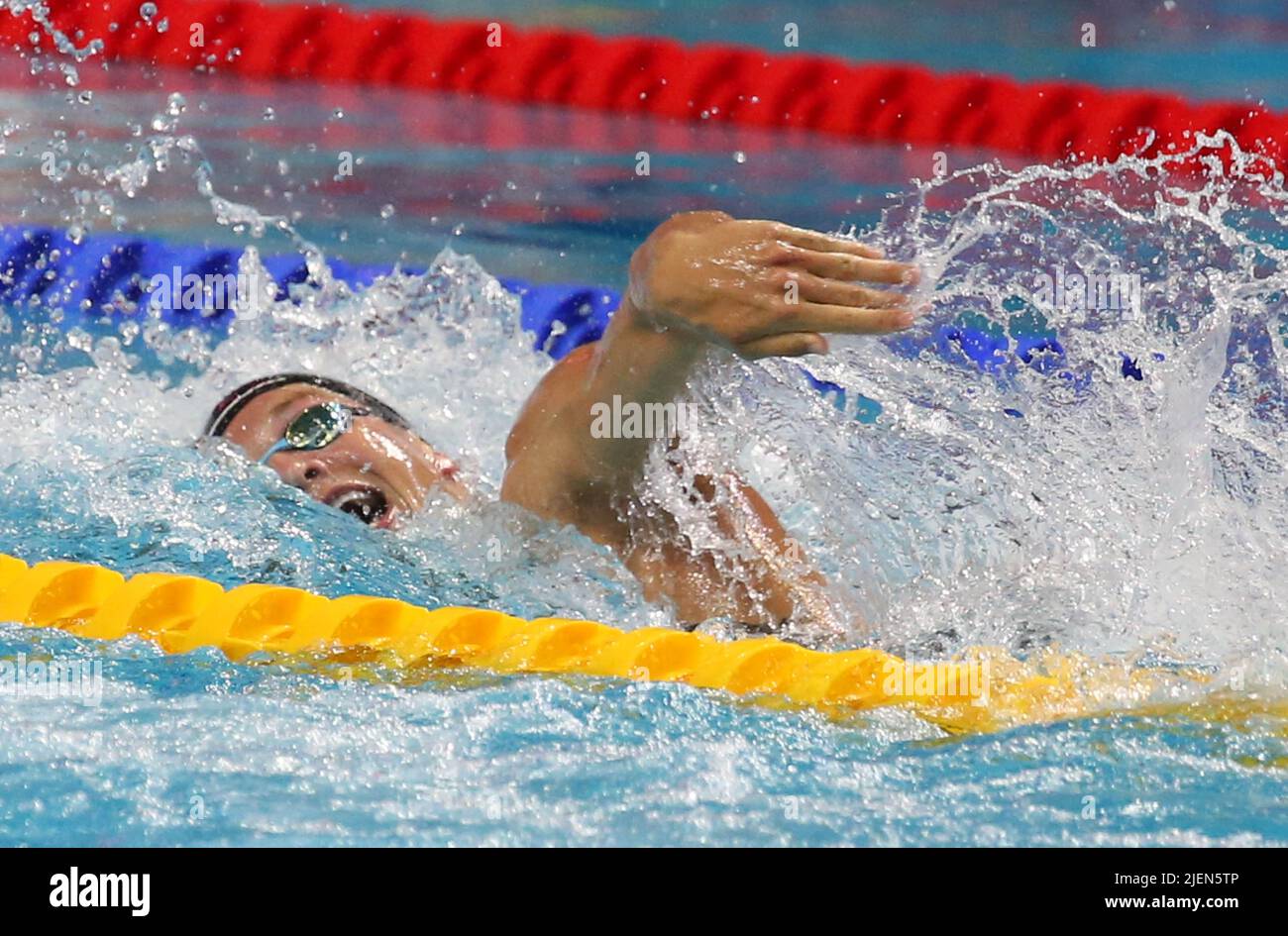 Drew Kibler of USA 1/2 Finale 200 M Freestyle Men during the 19th FINA ...