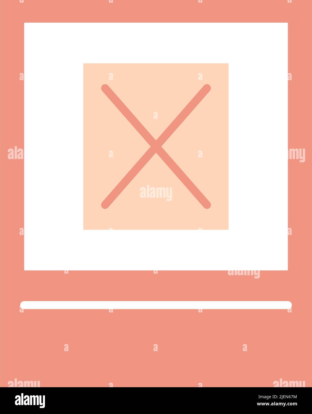 elections cross mark Stock Vector Image & Art - Alamy