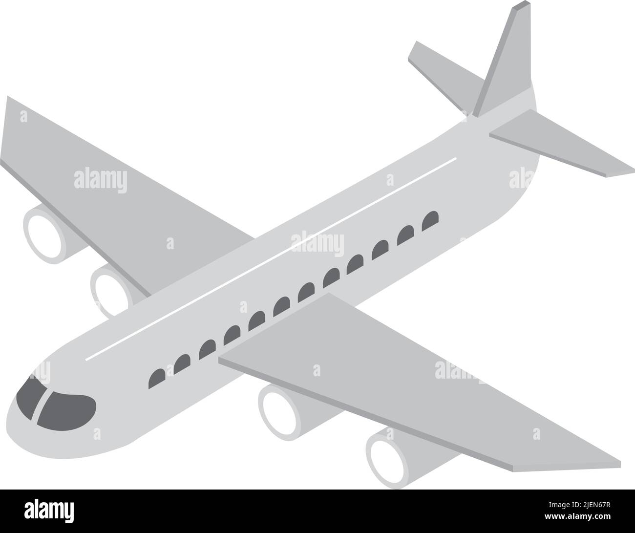 airplane icon flat Stock Vector Image & Art - Alamy