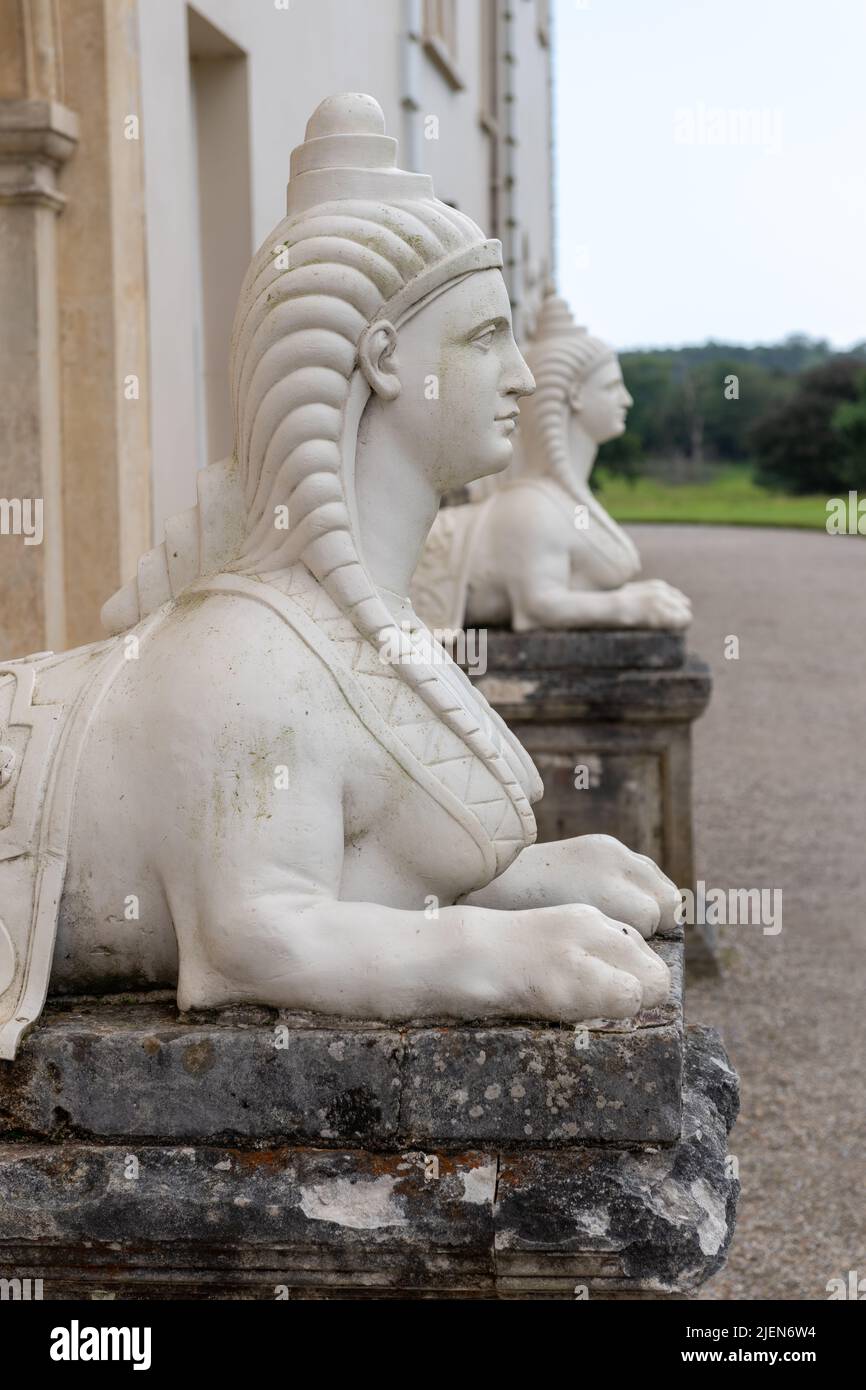 Plymouth.Devon.United Kingdom.August 6th 2021.A pair of statues of ...