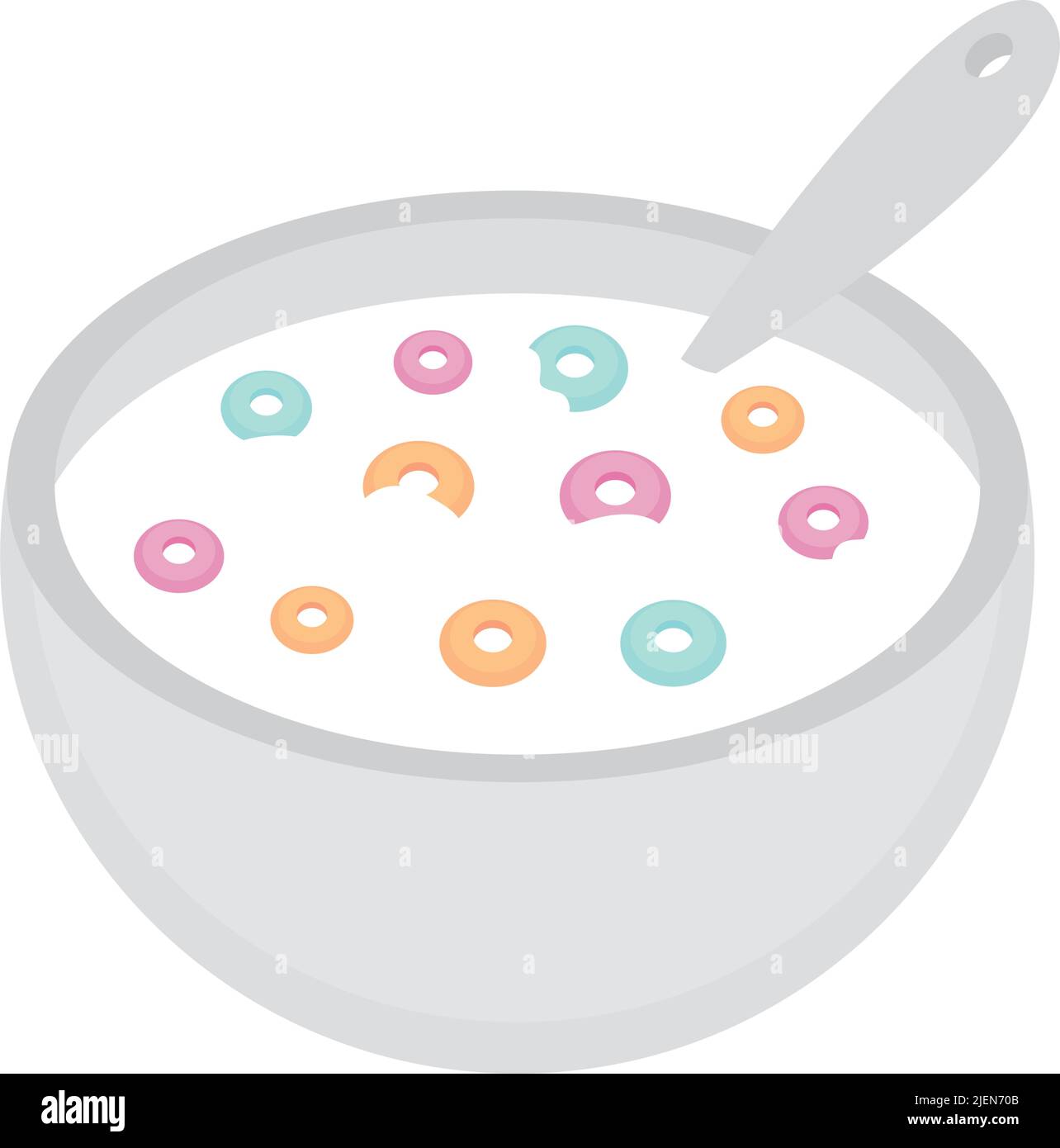 Pouring milk cereal flakes breakfast Cut Out Stock Images & Pictures ...
