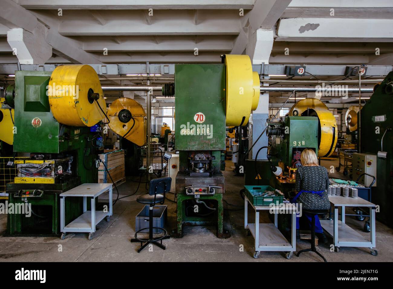 Cookies manufacturing process automated cookie hi-res stock photography and images - Alamy