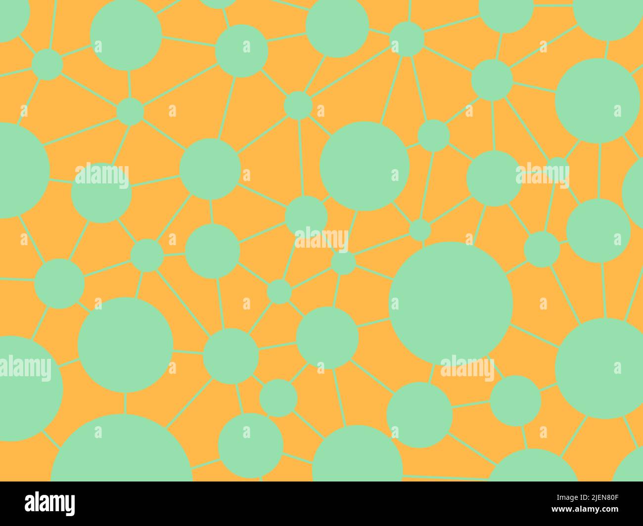 molecules scientific geometric background, physics and chemistry. round ...