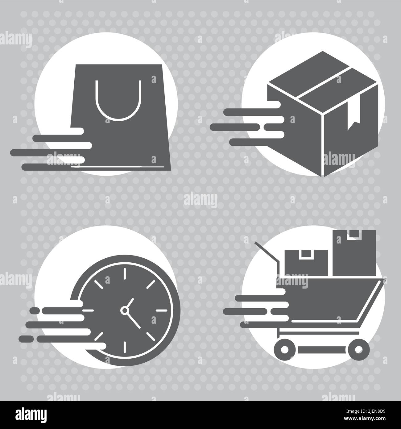 Courier service super fast Stock Vector Images - Alamy