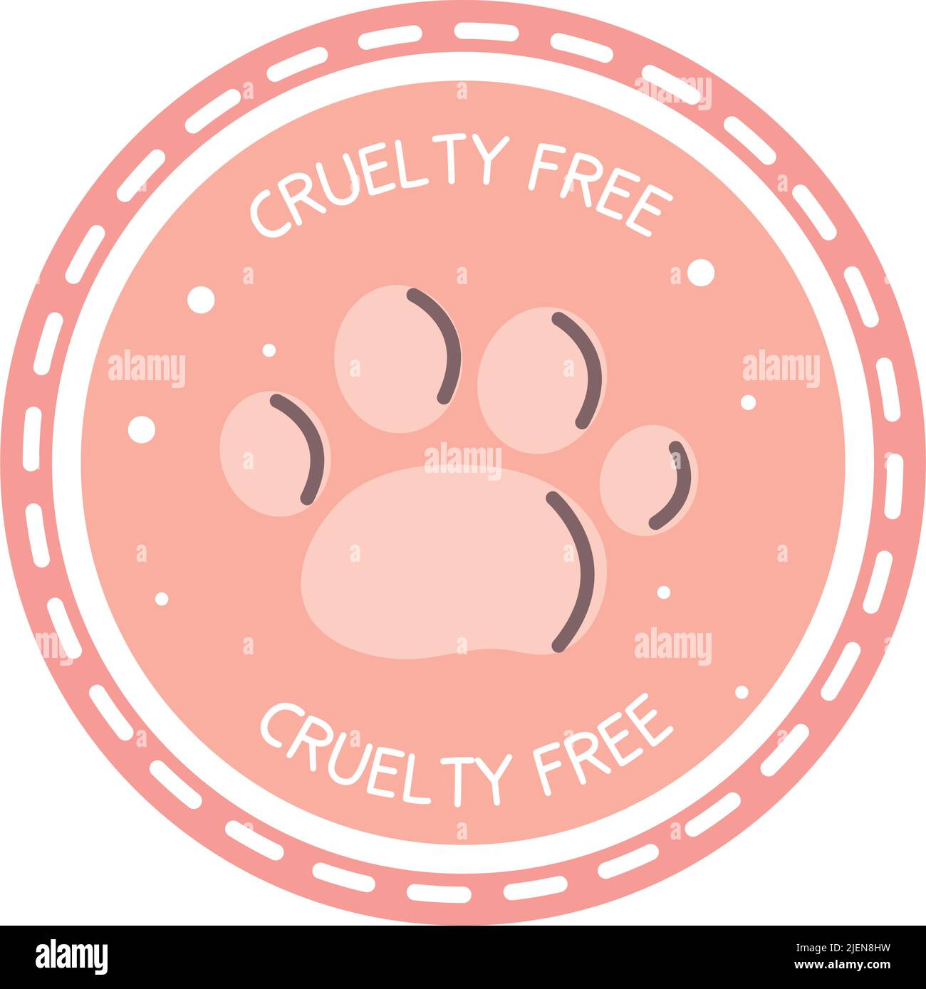cruelty free sticker Stock Vector Image & Art - Alamy
