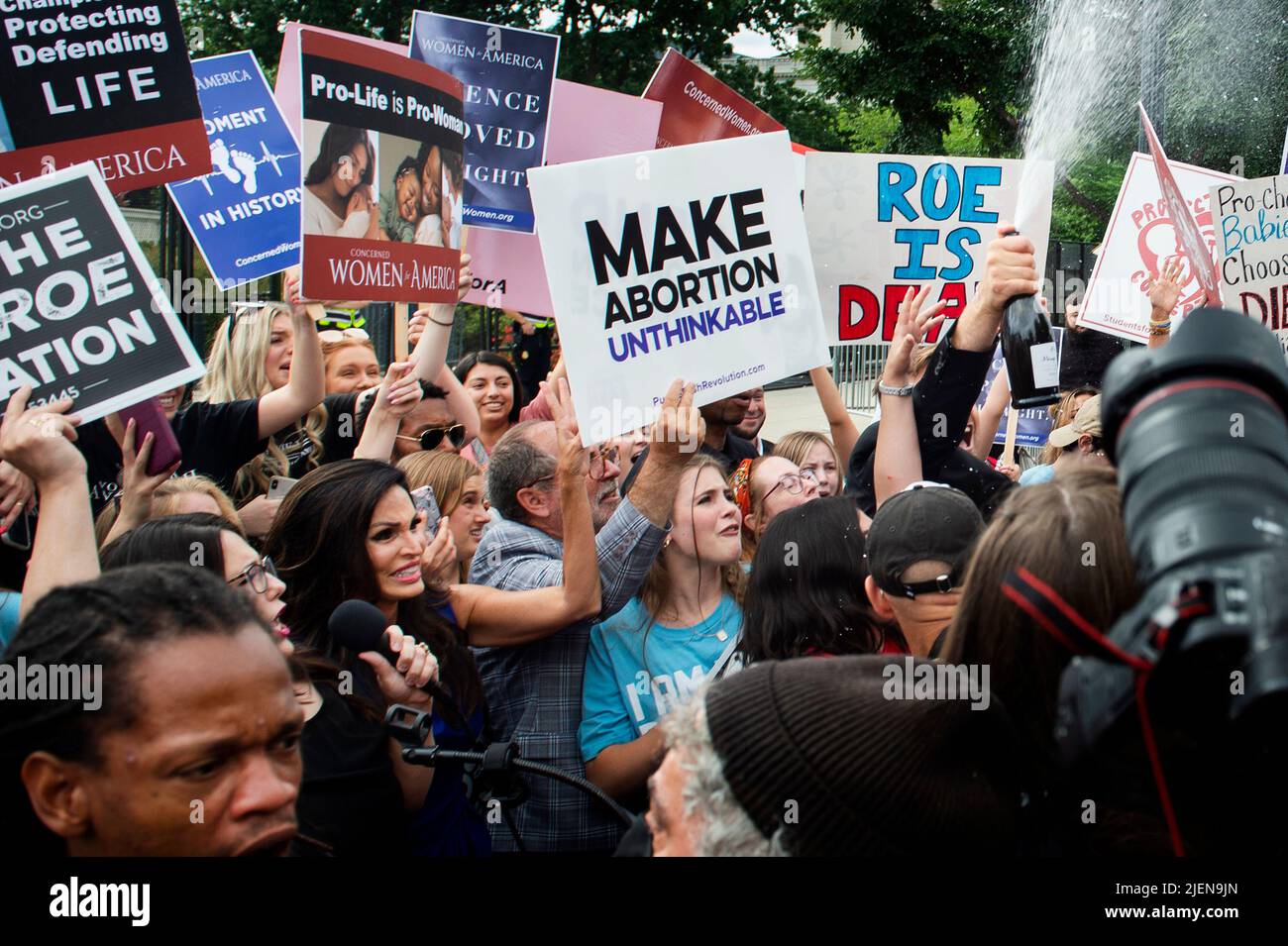 People react to the Supreme Court of the United States decision on ...