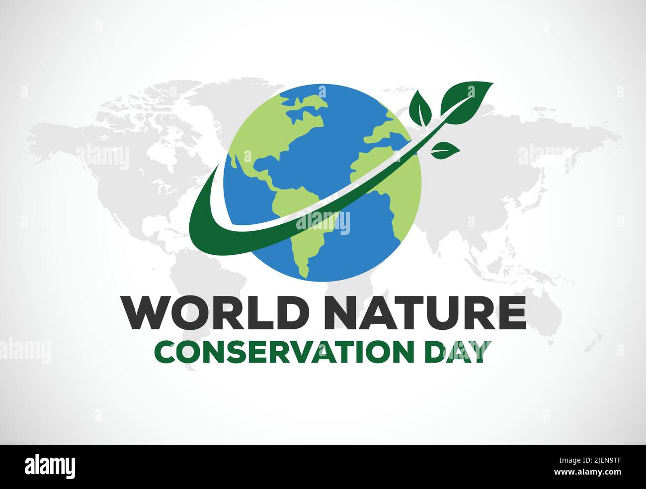 World nature conservation day vector illustration Stock Vector Image ...