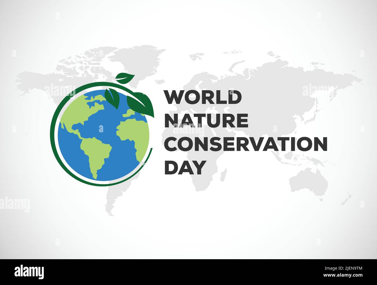 World nature conservation day vector illustration Stock Vector Image ...