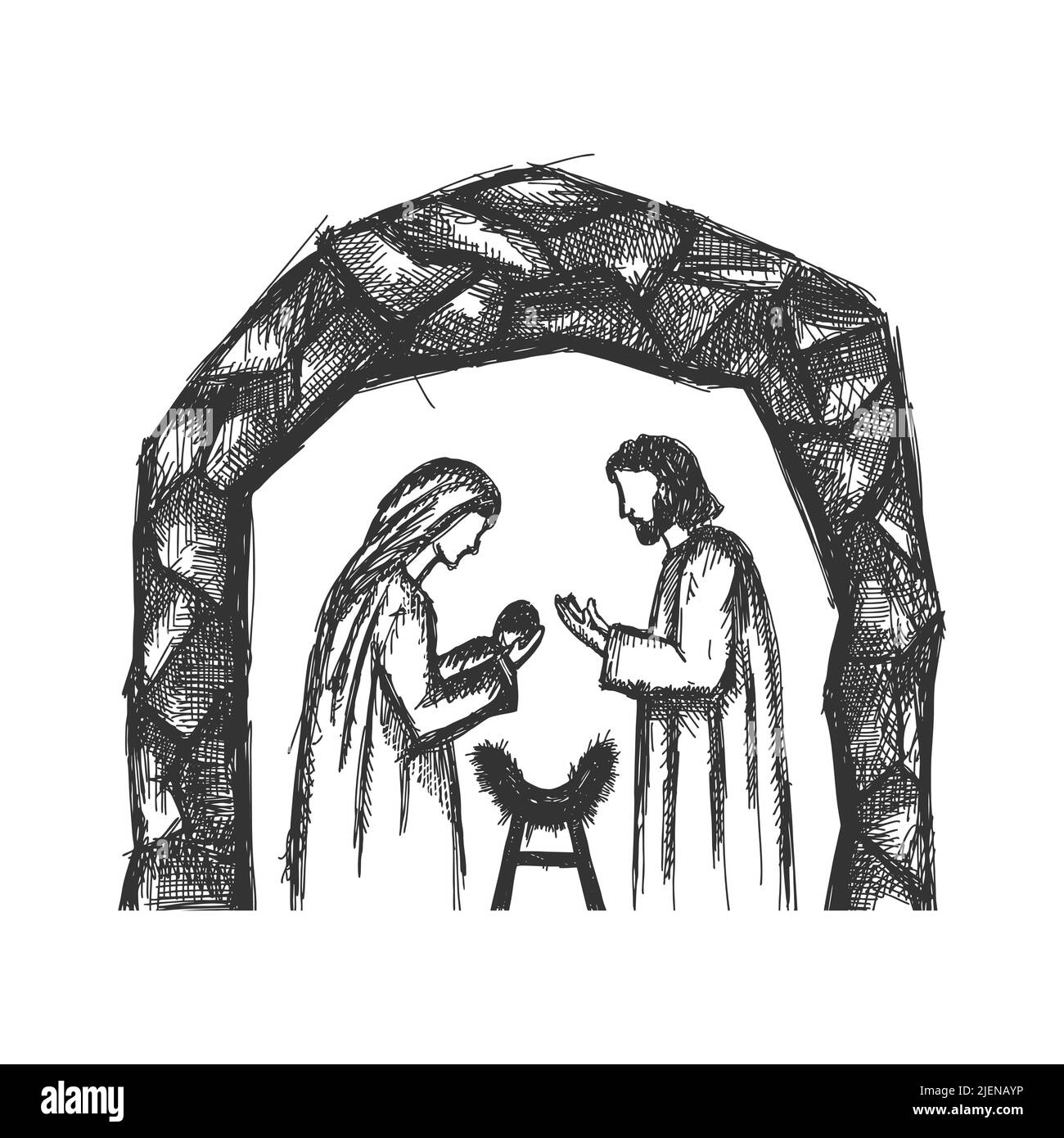 Pentecost scene Cut Out Stock Images & Pictures - Alamy