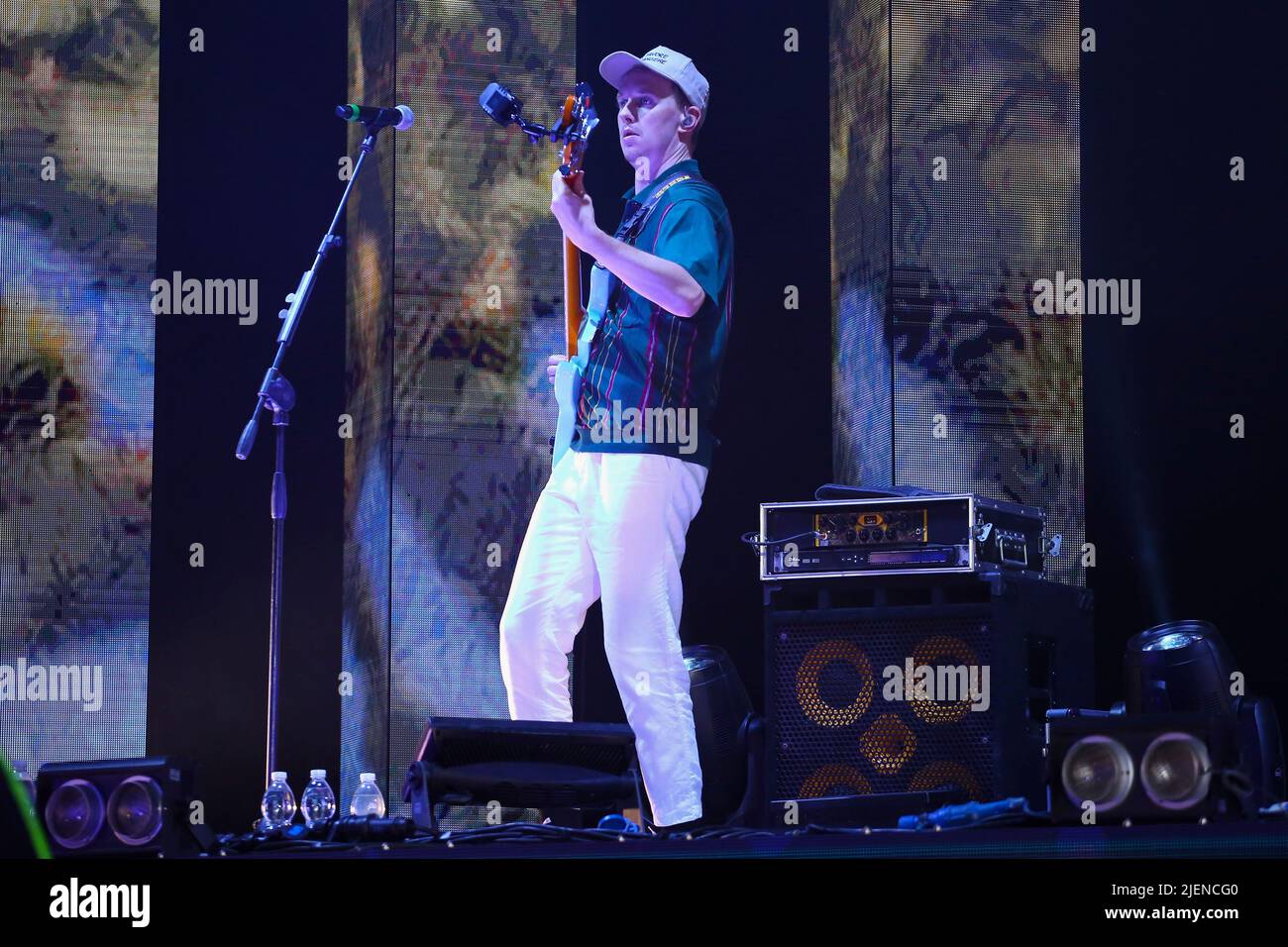 Simone pagani of pinguini tattici nucleari hi-res stock photography and ...