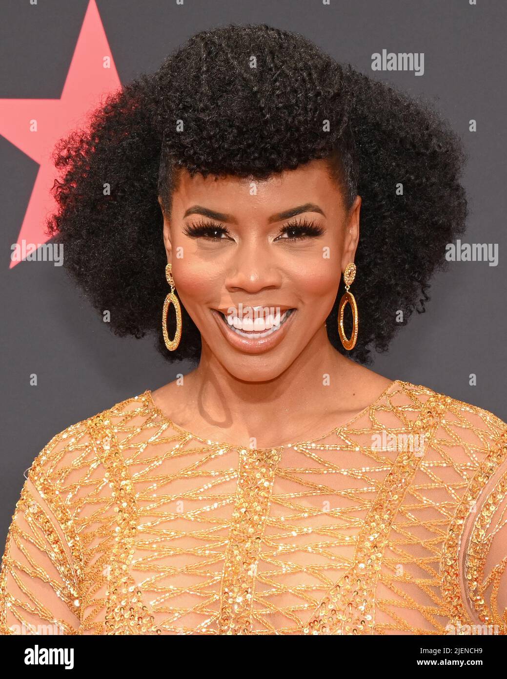 Los Angeles, California, USA. 25th June, 2022. Brandee Evans. BET ...