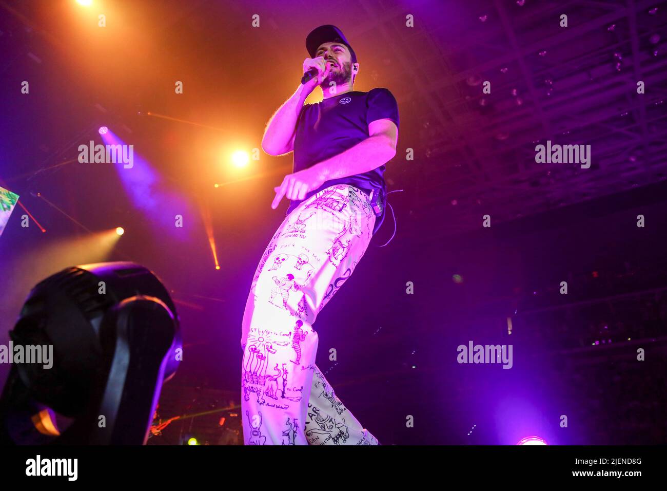 Matteo locati of pinguini tattici nucleari High Resolution Stock ...