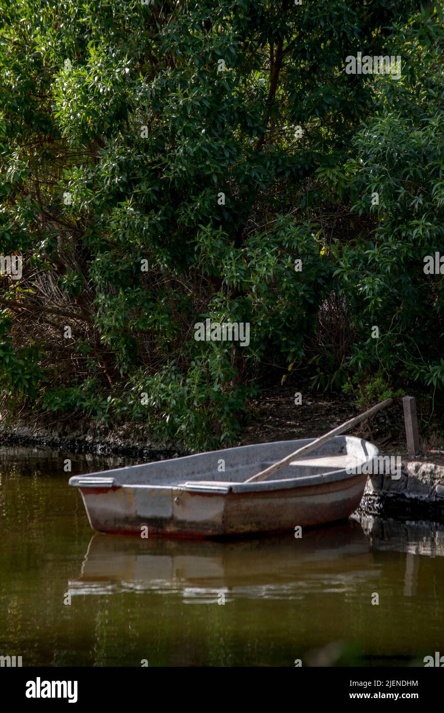 Riverside rowboat hi-res stock photography and images - Alamy