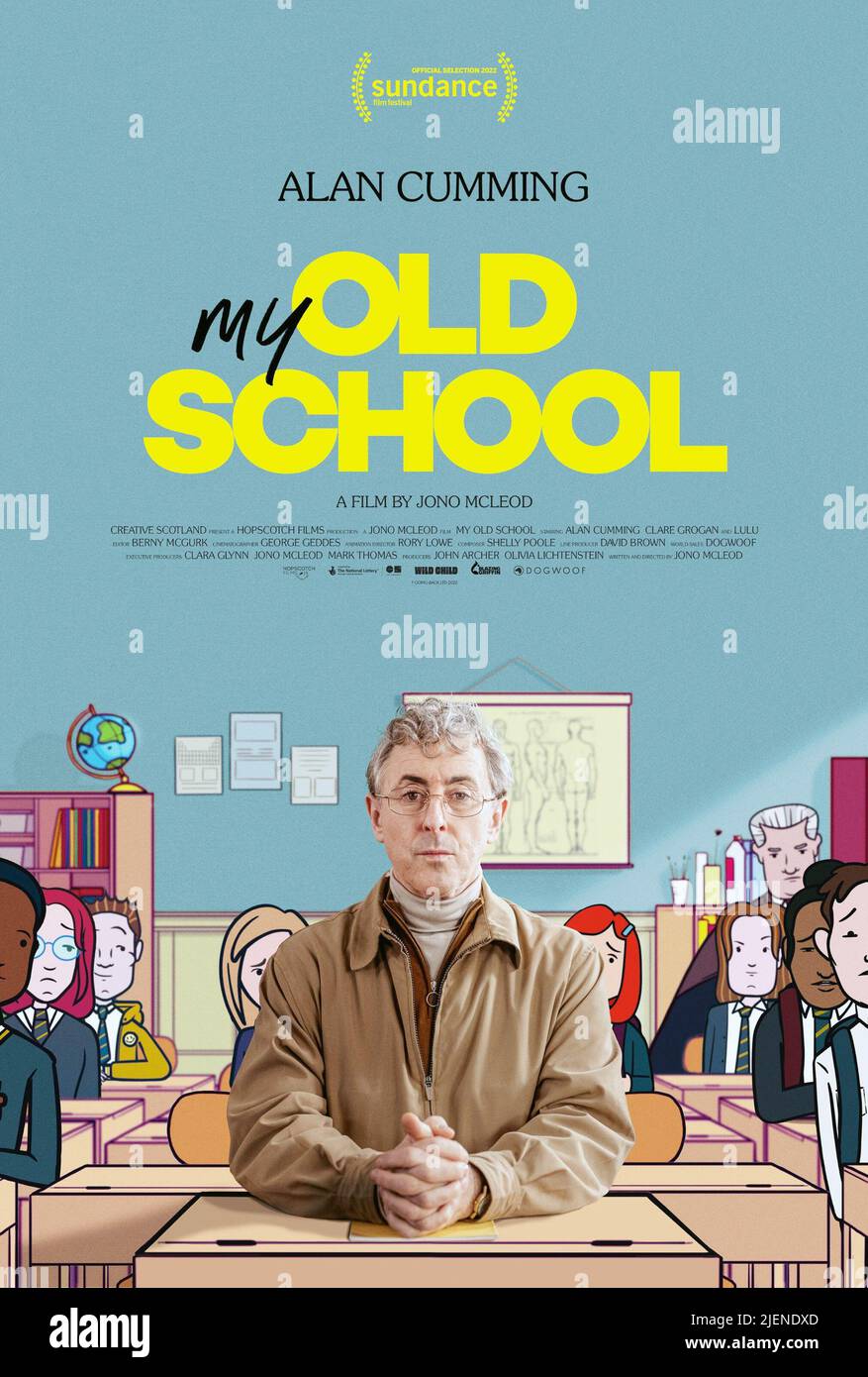 MY OLD SCHOOL, poster, Alan Cumming, 2022. © Magnolia Pictures ...