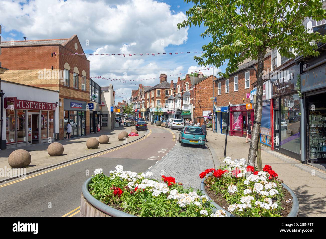 High Street, Rushden, Northamptonshire, England, United Kingdom Stock ...