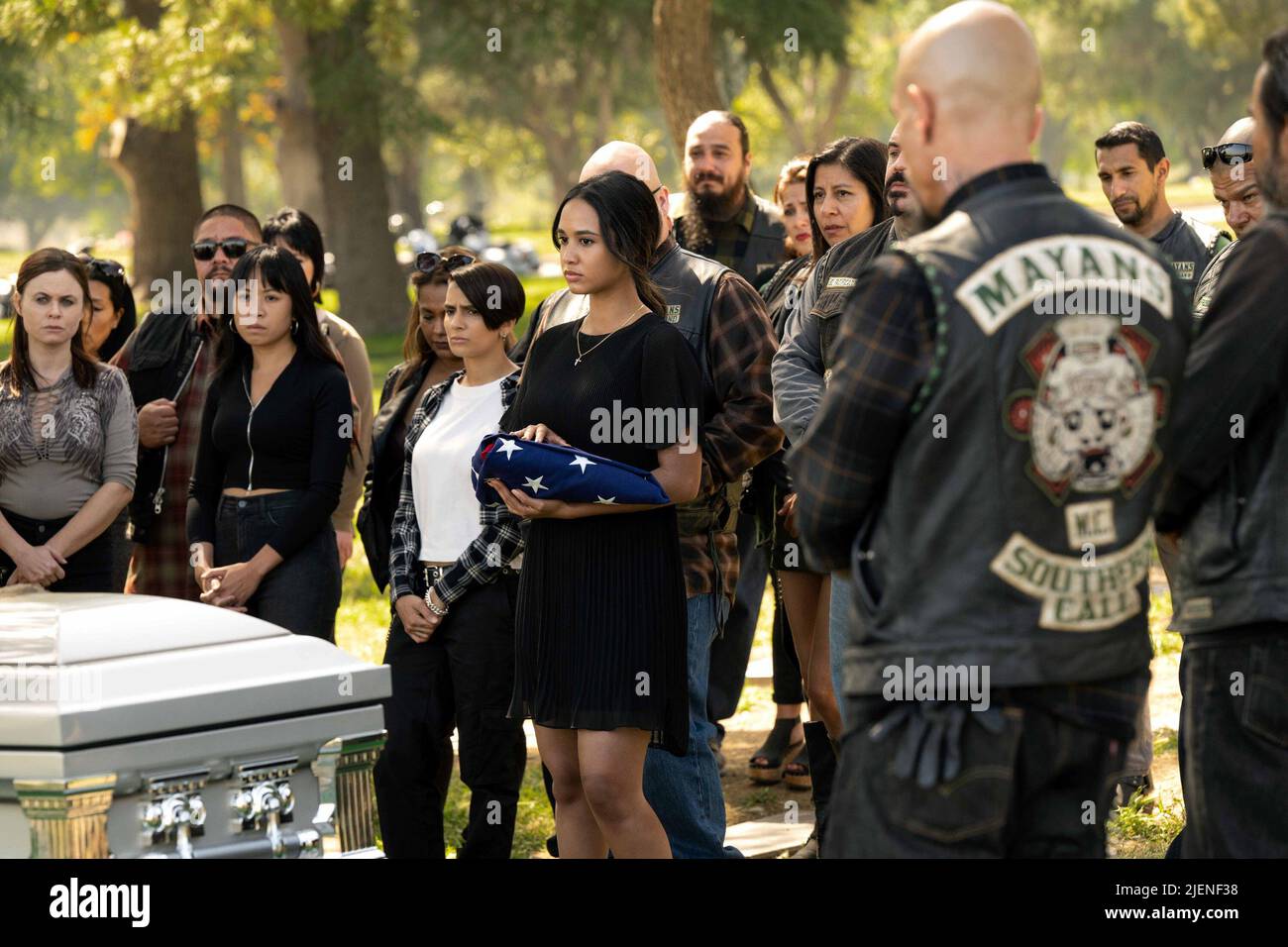 MAYANS M.C., Emily Tosta (center), When the Breakdown Hit at Midnight ...