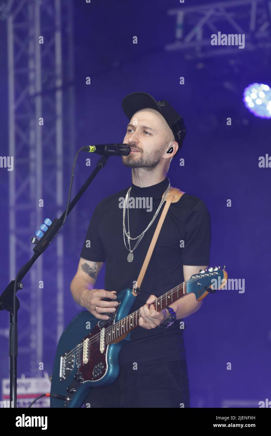 Wojciech Baranowski aka BARANOVSKI bei den DNI ZGORZELECA 2022 im ...