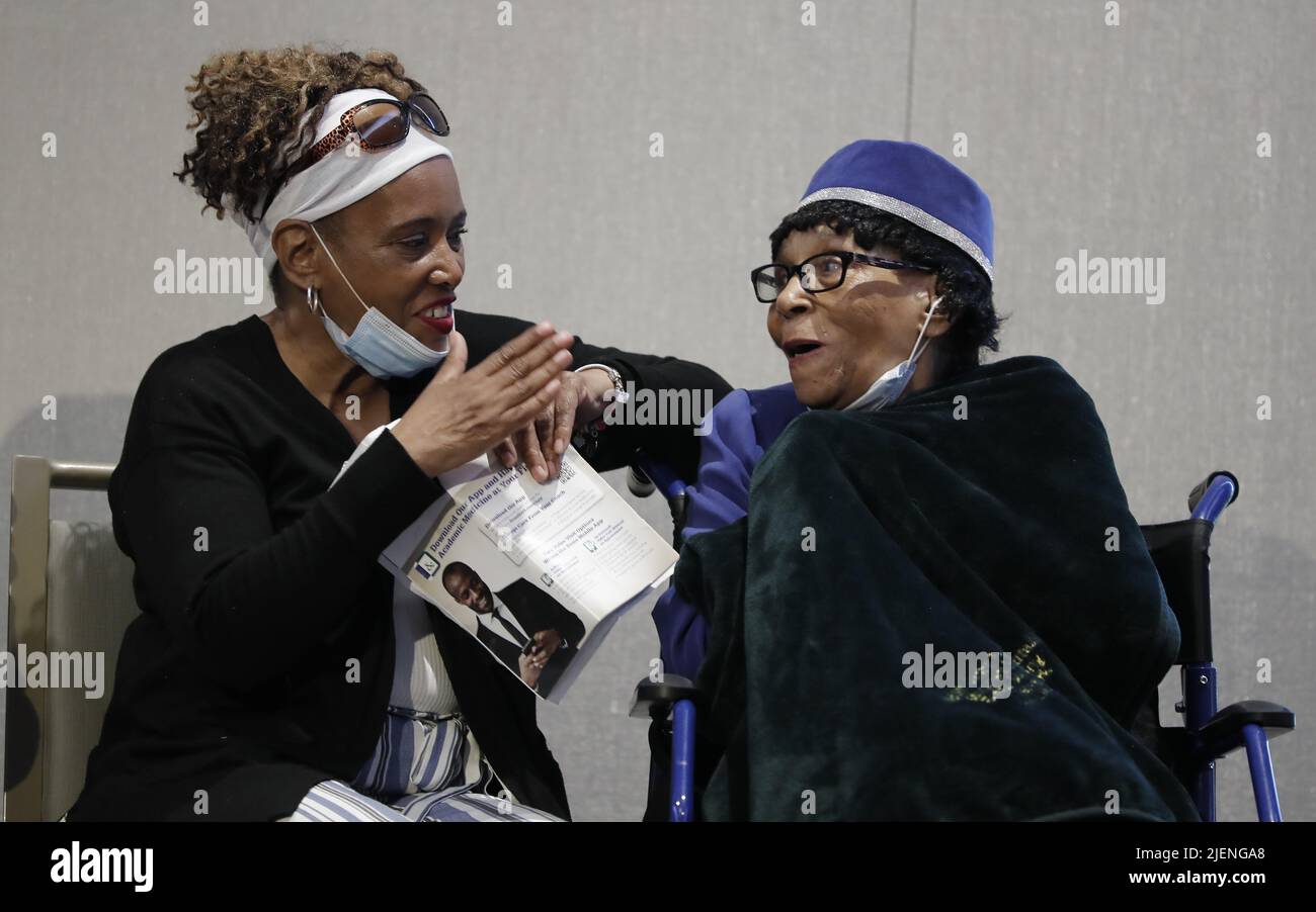 June 27, 2022, Milwaukee, Wisconsin, U.S: ANNA MAE ROBERTSON (right) on ...