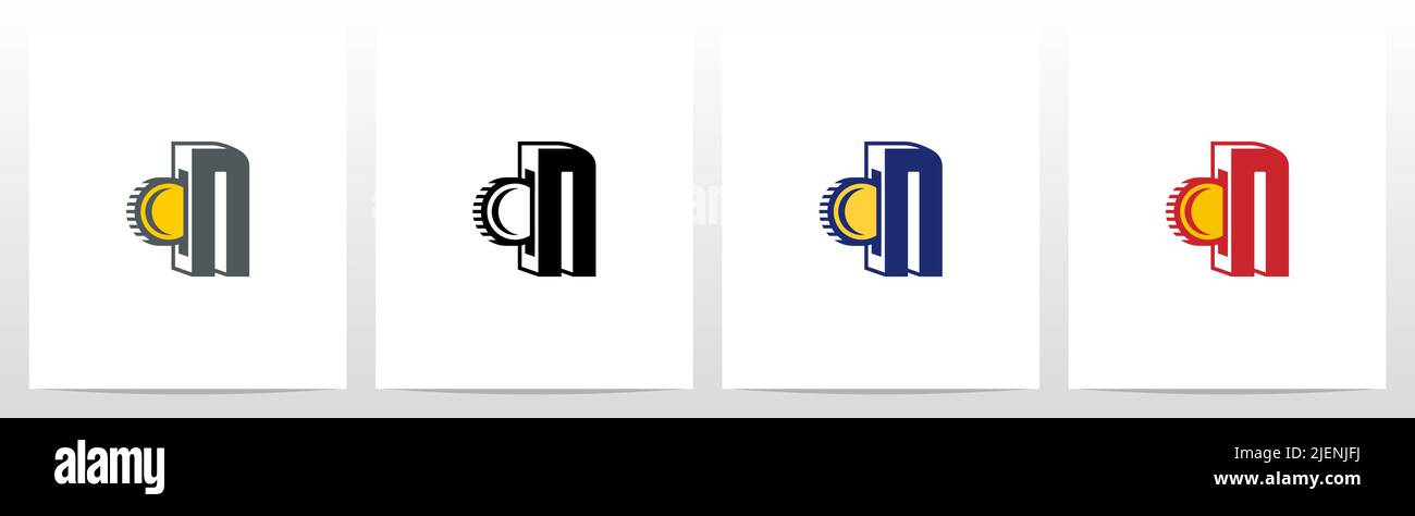 N bank logo Stock Vector Images - Alamy