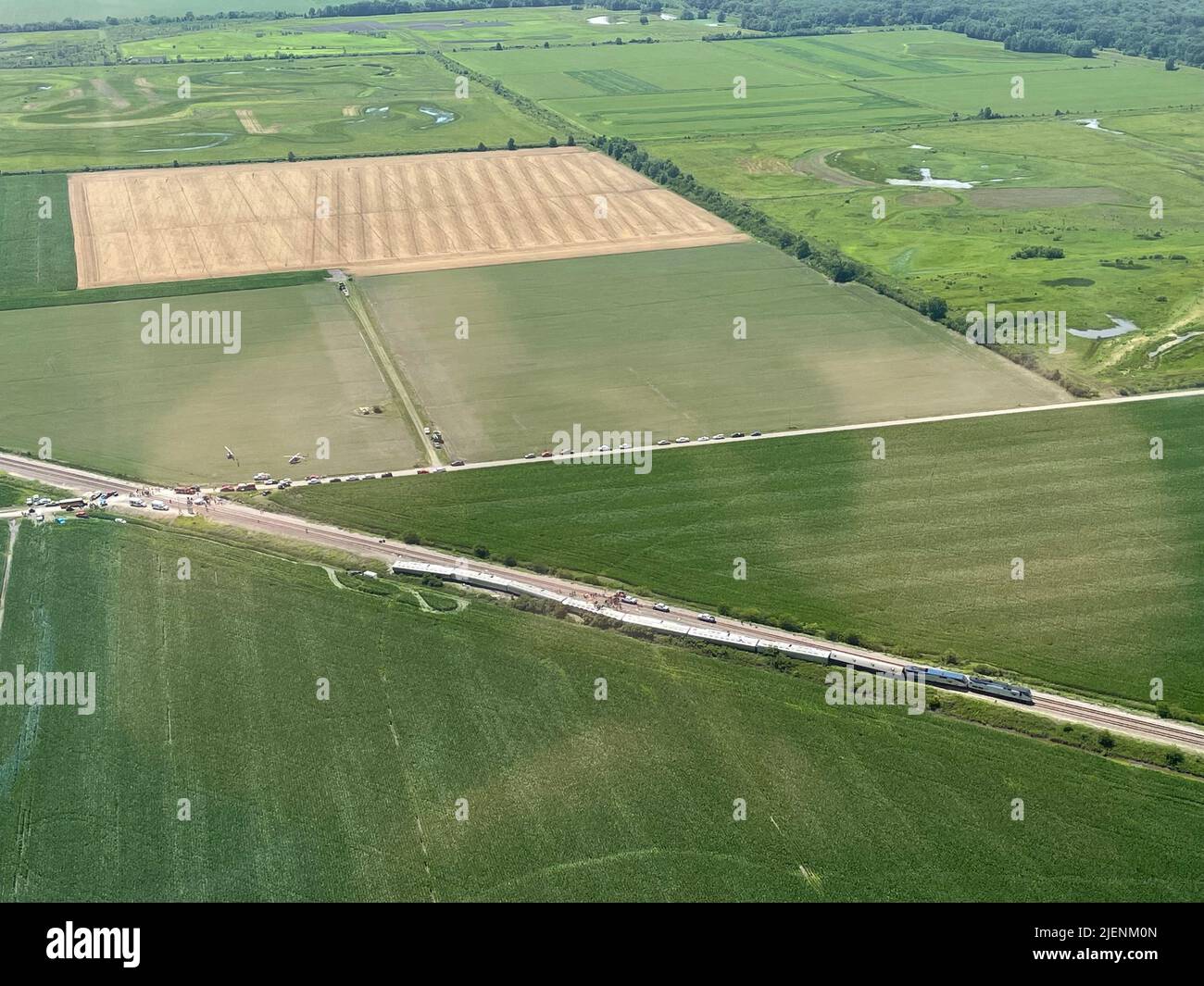 June 27, 2022, Mendon, Missouri, USA: Three people have died and dozens ...