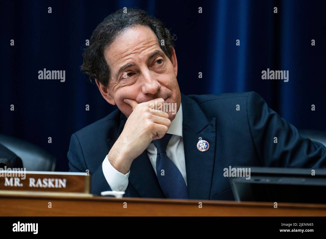UNITED STATES - JUNE 22: Rep. Jamie Raskin, D-Md., attends the House ...
