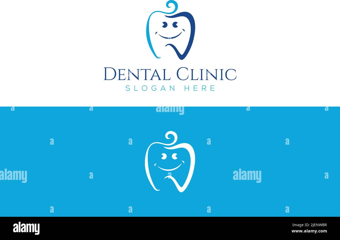 Design a logo and icon for Smile Tooth Dental Clinic Stock Vector Image ...