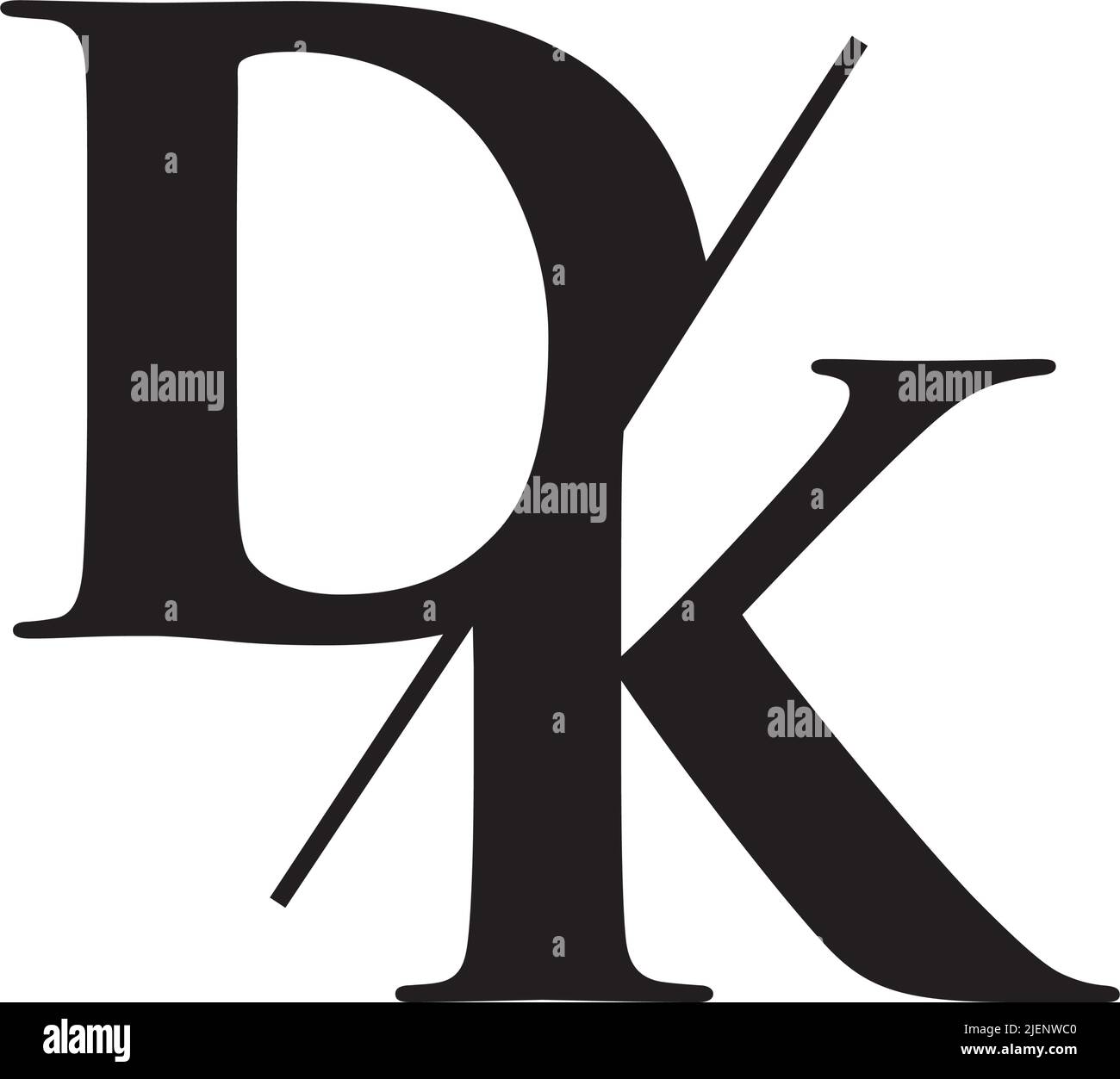 Dk logo Black and White Stock Photos & Images - Alamy