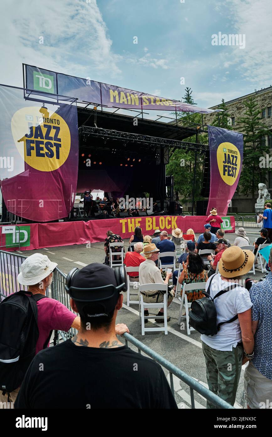Toronto Jazz Festival 2022 Stock Photo - Alamy