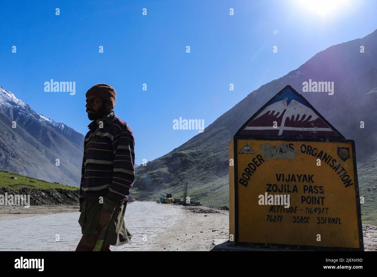Zojila pass in kashmir hi-res stock photography and images - Alamy