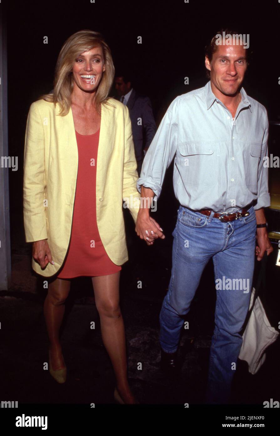 Susan Anton and Jeff Lester June 1991 Credit: Ralph Dominguez ...