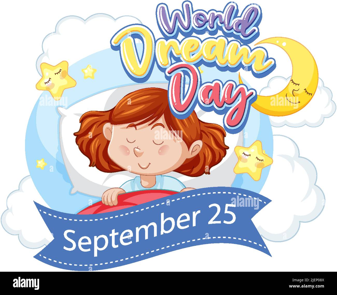 World Dream Day Banner Design illustration Stock Vector Image & Art - Alamy