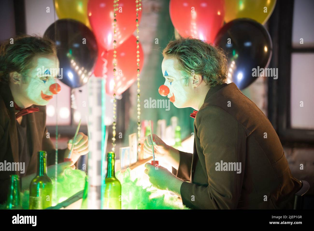 Sinister reflection in a mirror hi-res stock photography and images - Alamy