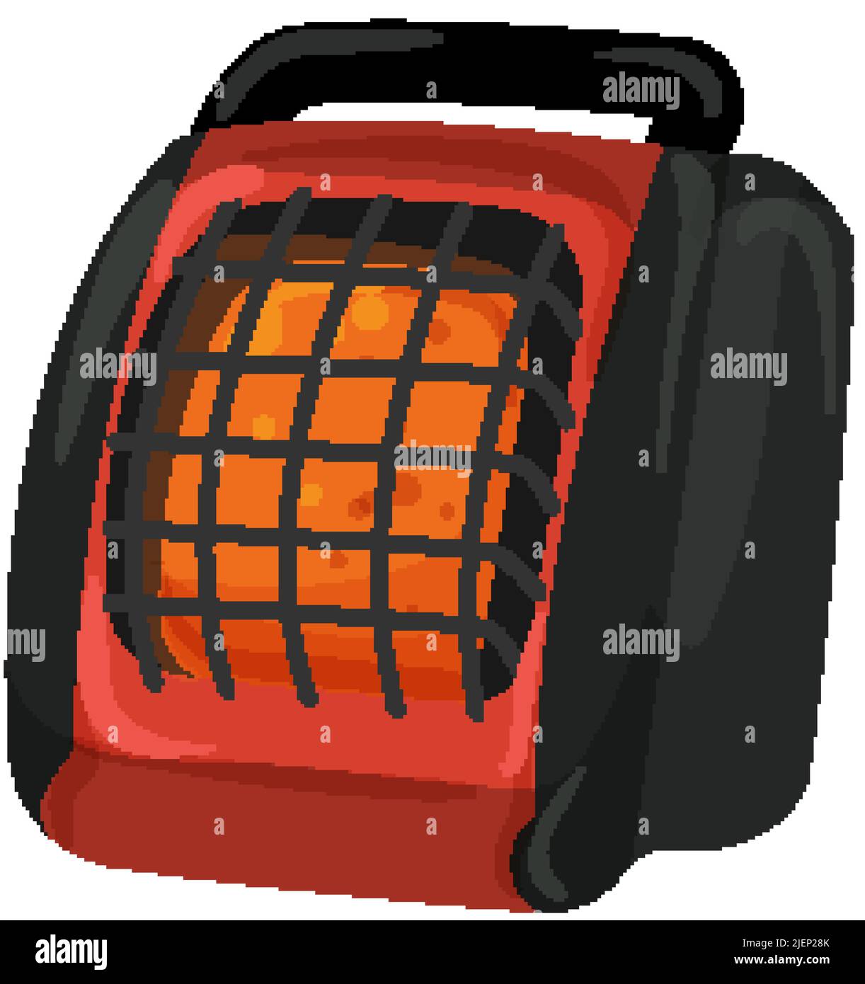 outdoor heater gas cartoon vector illustration Stock Vector Image & Art ...