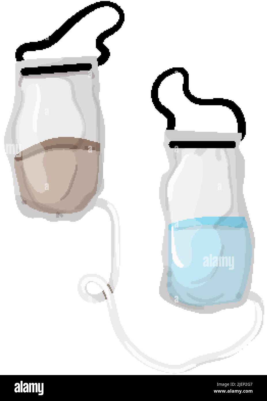 outdoor water filter cartoon vector illustration Stock Vector Image ...