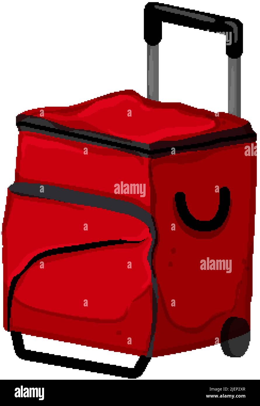 ice cooler box cartoon vector illustration Stock Vector Image & Art - Alamy