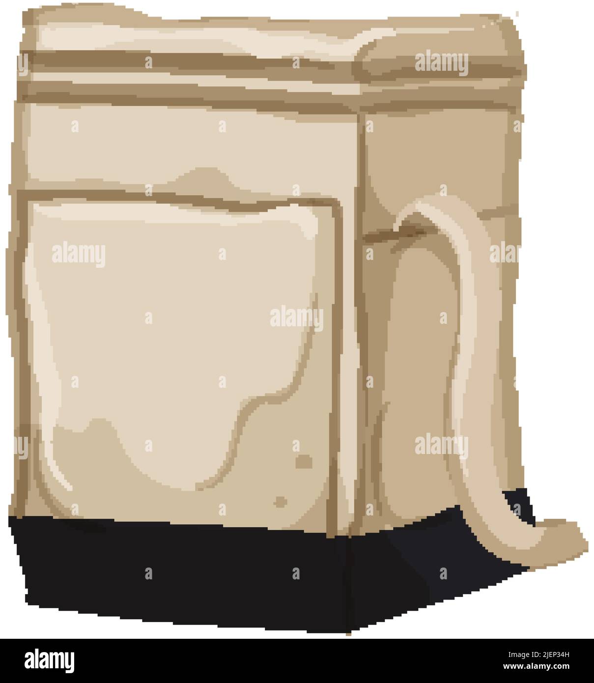 drink cooler box cartoon vector illustration Stock Vector Image & Art ...